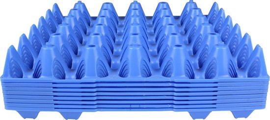 Kunststof Eiertray - 30 kippeneieren per tray - eiermaat S+M - 50 trays ...