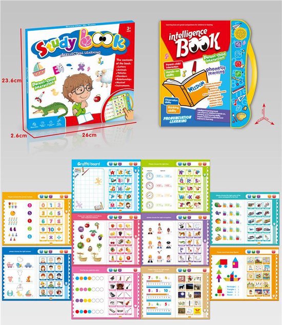 Interactief Boek Kinderen – Engels Leren Voor Kinderen - Speelgoed ...