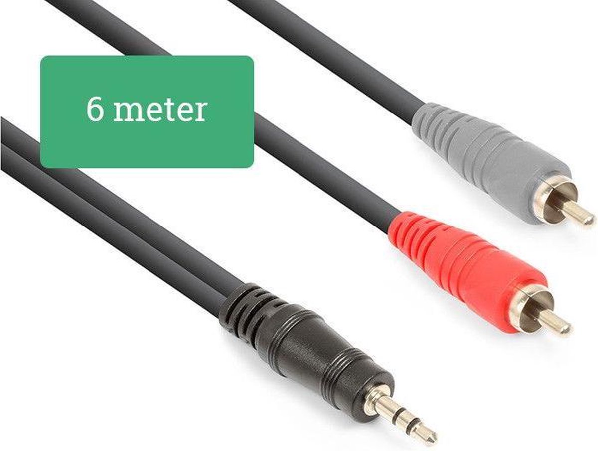 bol.com | Vonyx audiokabel voor verbinding van een telefoon, tablet, pc ...