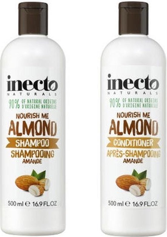 Inecto - almond shampoo en conditioner - Set | bol