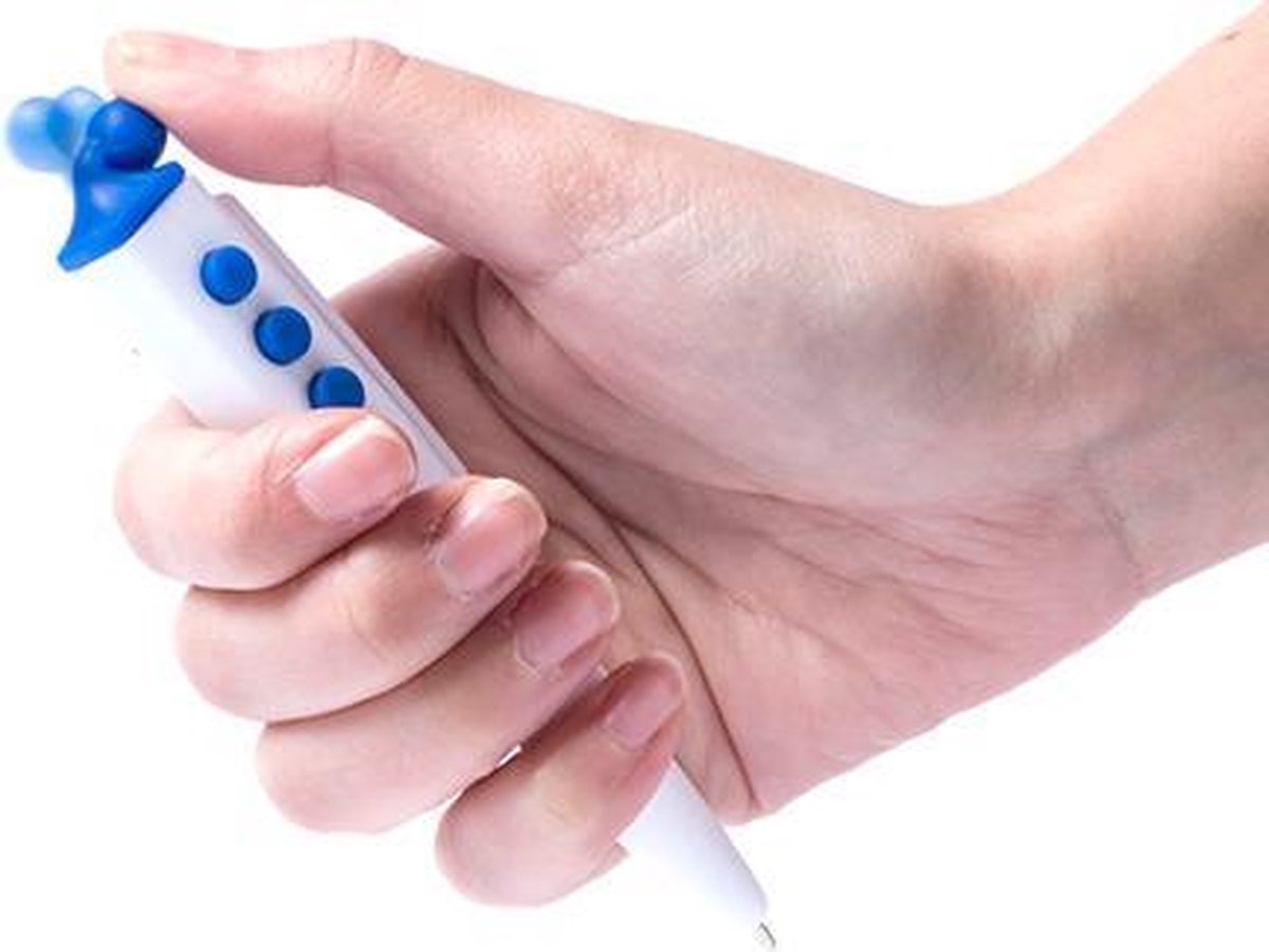 Anti stress pen - fidget toys - blauw | bol.com