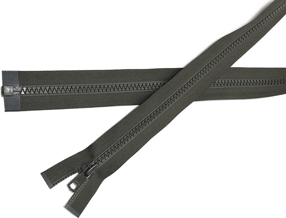 YKK rits deelbaar blok 80 cm donker olijfgroen | bol.com