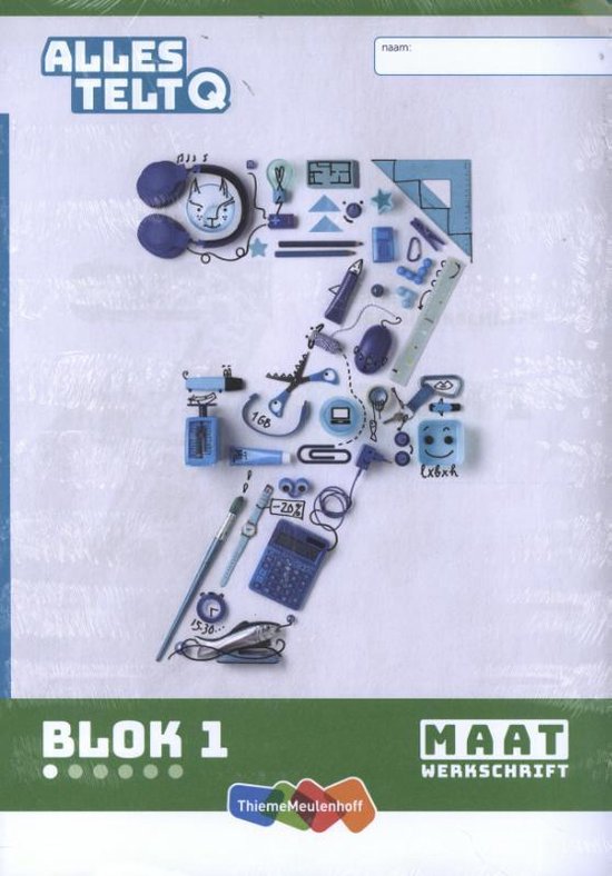 Alles telt Q Maatwerkschrift blok 1 t/m 6 groep 7 | 9789006238709 | Boeken | bol