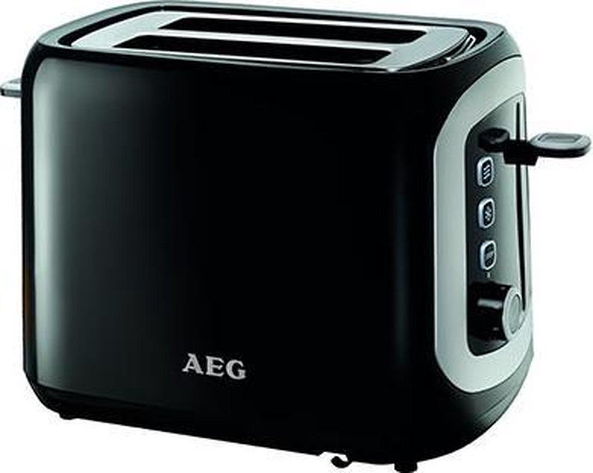 AEG AT3300 - Broodrooster - Toaster - Zwart | bol