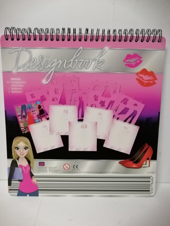 Design - Ontwerp Boek MODEL knutsel - plak - en teken boek | bol.com