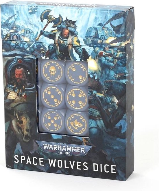 Warhammer 40.000: Space Wolves Dice | bol