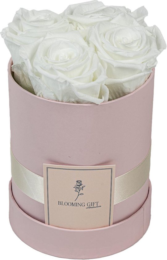 Flowerbox longlife rozen | PINK | Small | Bloemenbox | Longlasting ...