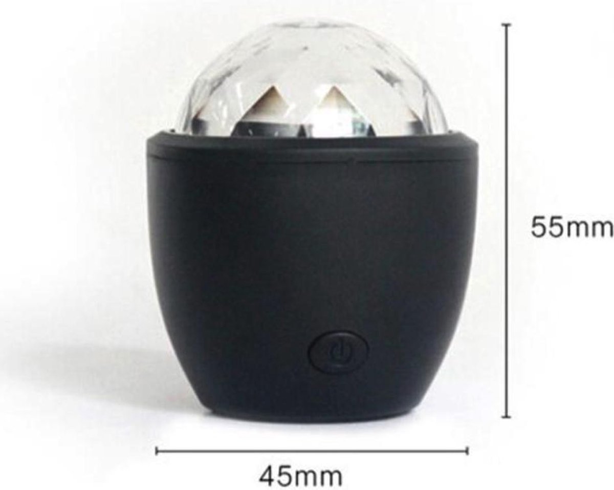Mini USB LED Disco Light - USB Discolamp - Feestlicht - Sfeerlicht ...