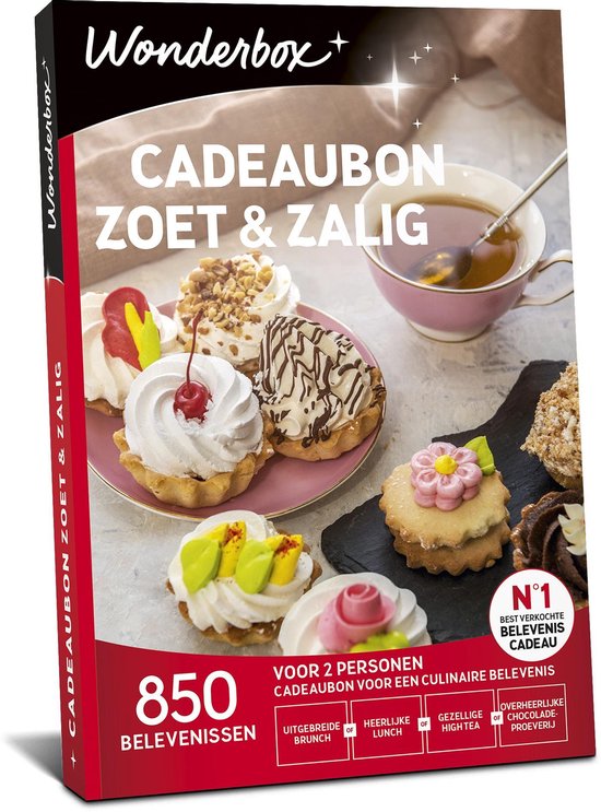 Wonderbox Cadeaubon - Zoet & Zalig | bol.com