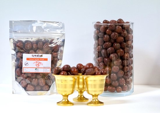 150 grammes de fruits de jujube séchés dattes rouges séchées - mélange ...