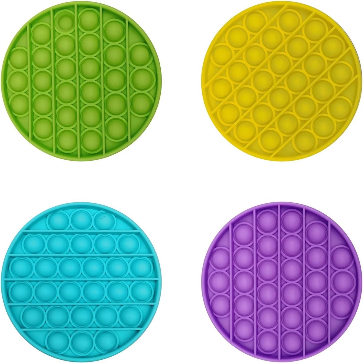 Magic Pop It Spel - Rond - Verlicht Stress - Ontspanning | bol.com