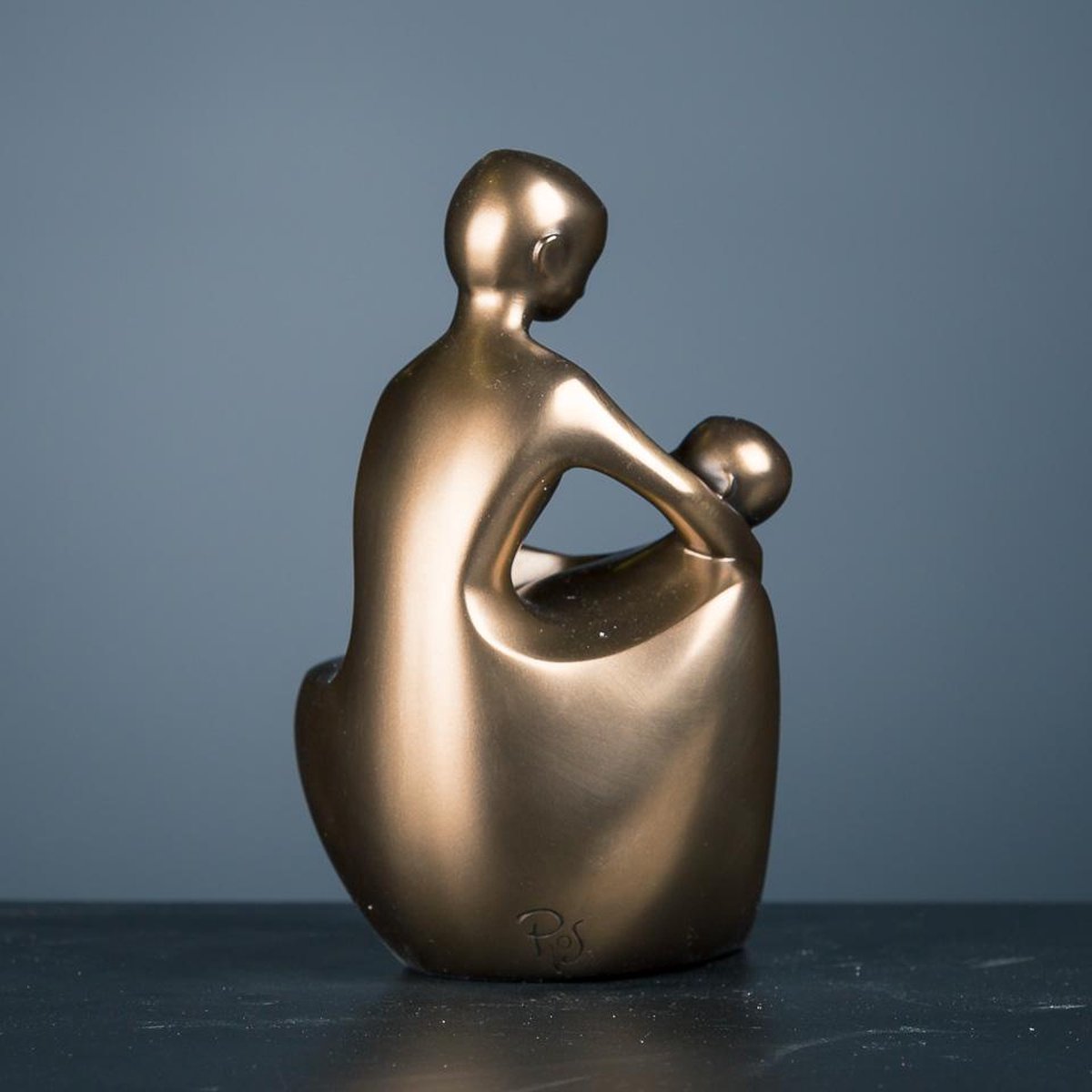 Parastone - Beeldje Vader en Kind - Kunst - Eenvoud - Decoratie - Uniek ...