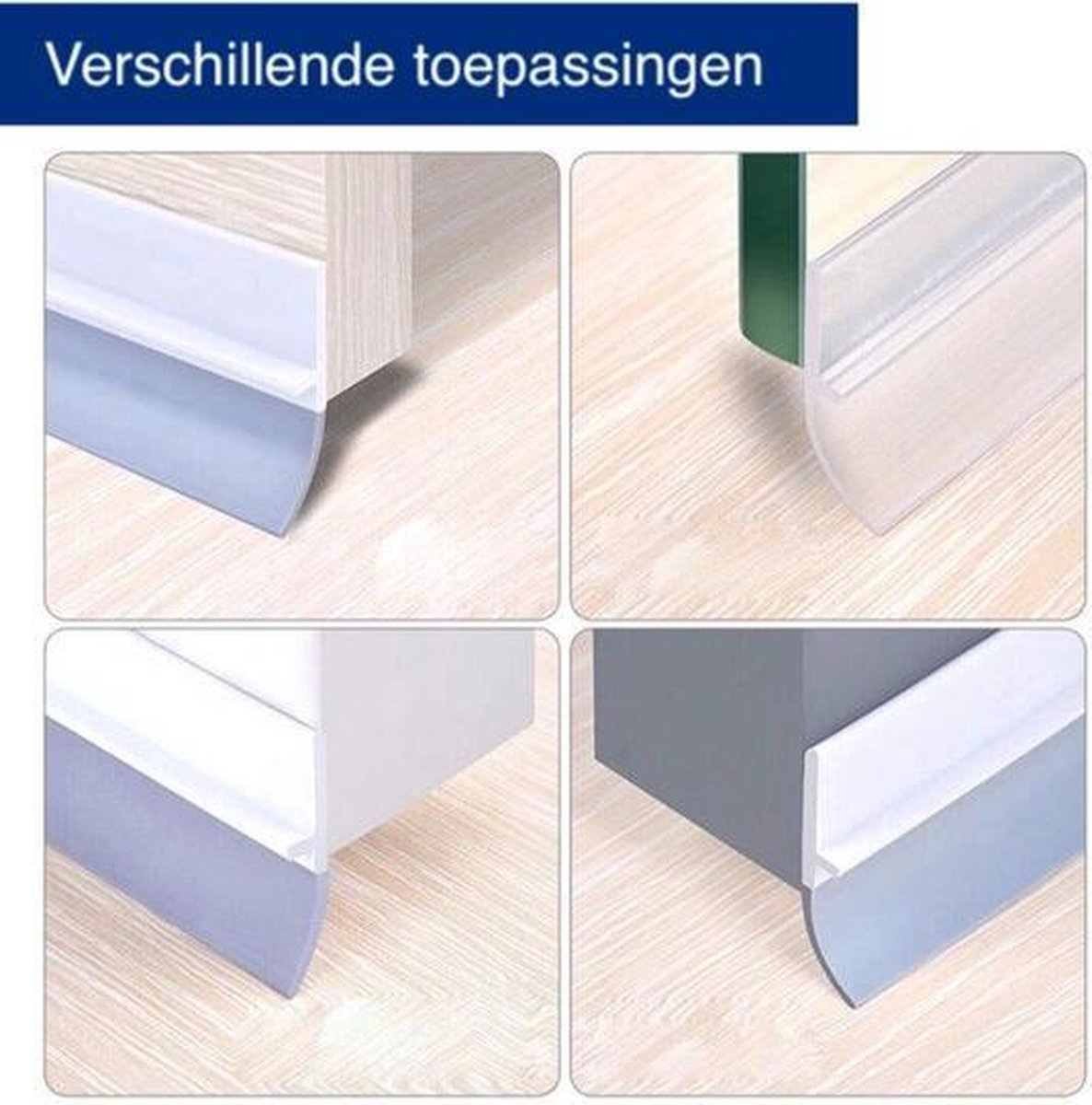 3M deur tochtstrip | 5 m x 25 mm | Vocht, wind en water werend ...