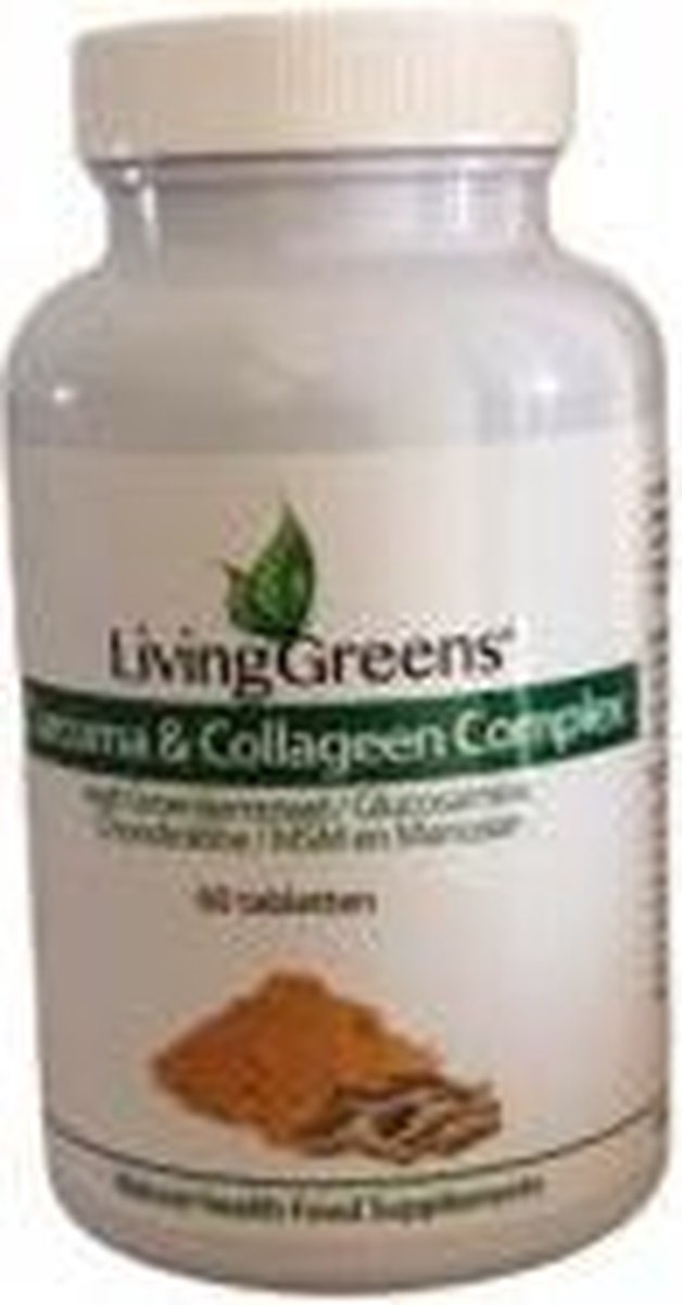 Livinggreens Curcuma & Collagen, 60 capsules,Complex, Turmeric ...