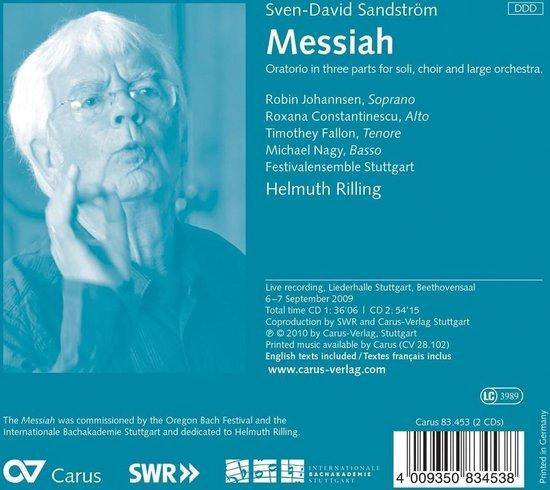 Robin Johannsen, Festivalensemble Stuttgart, Helmuth Rilling ...