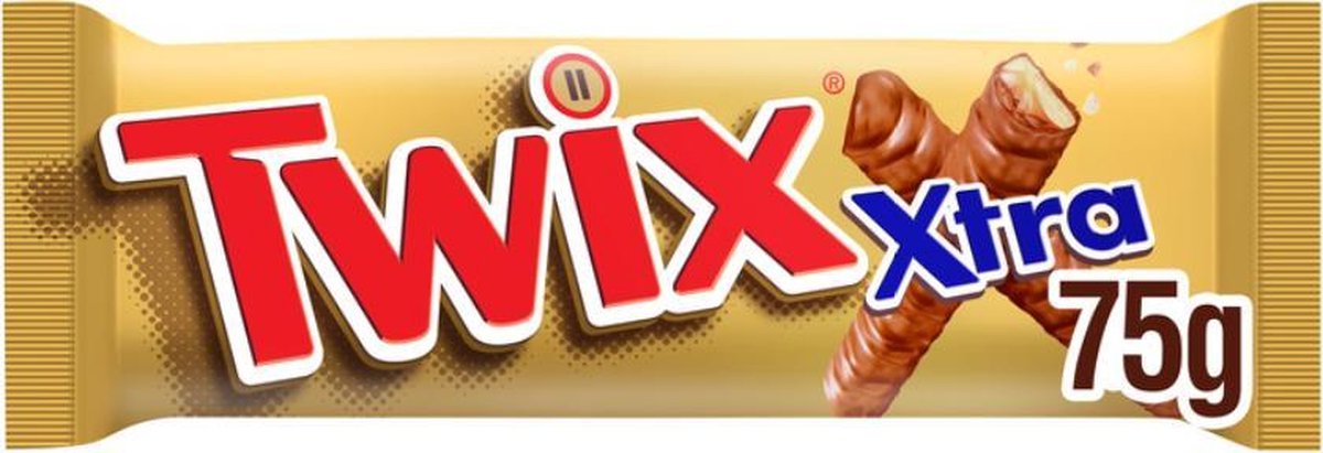 Twix Xtra chocolade repen - 30 x 75g | bol.com