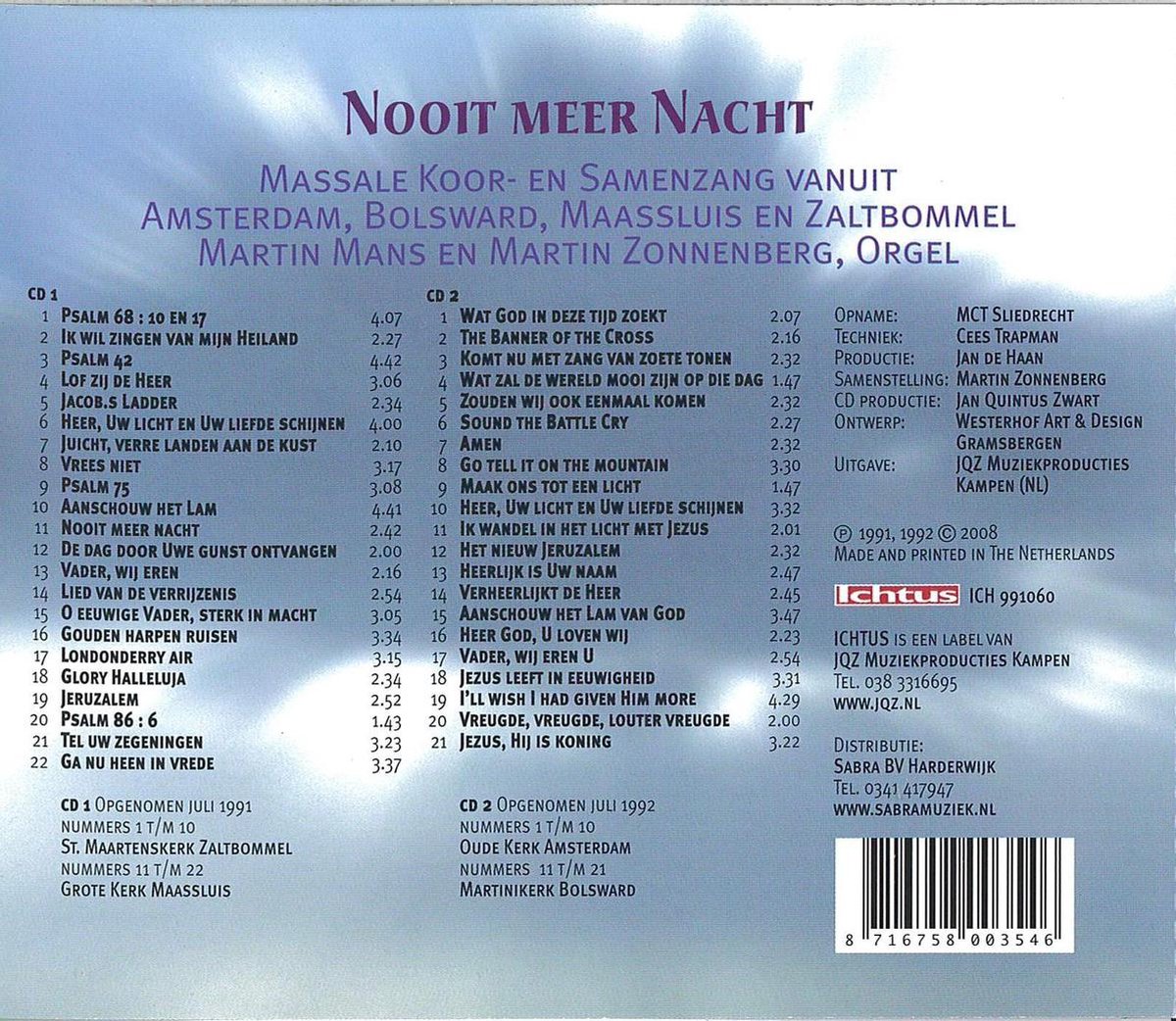 Nooit Meer Nacht, various artists | CD (album) | Muziek | bol