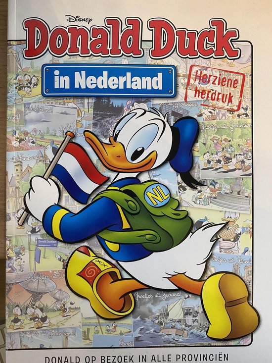 Donald Duck in Nederland - Stripboek met verhalen uit alle provincies | bol