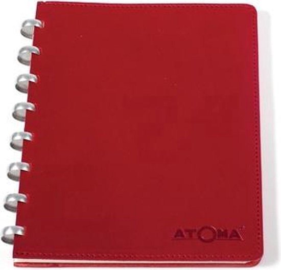 Atoma | Notebook Systeem | Pur | Copy book | A5 | rood | Dots | bol.com