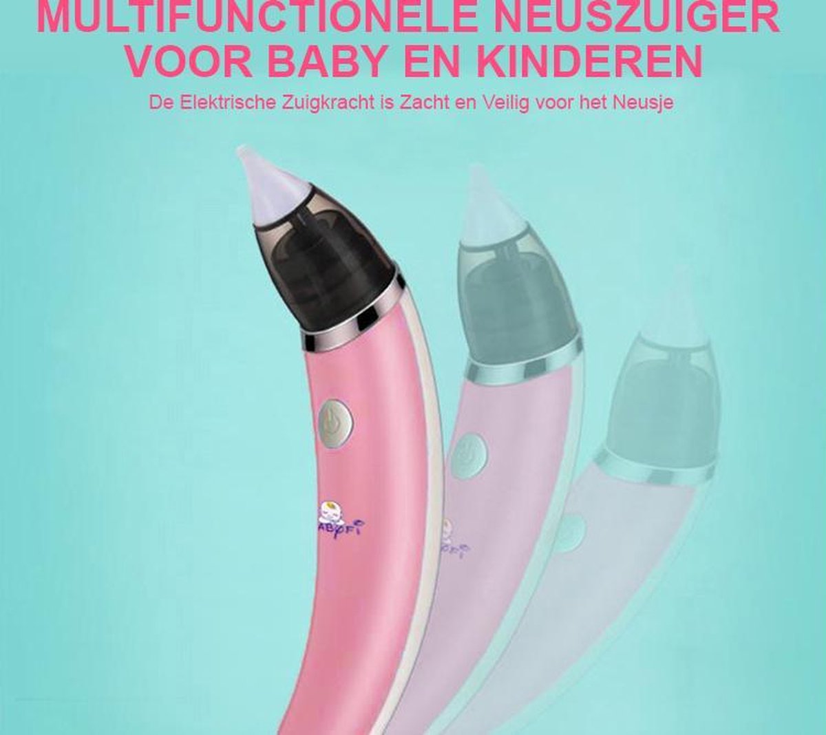 Babyfi ® - Elektrische oplaadbare neuspeer voor baby en kinderen ...