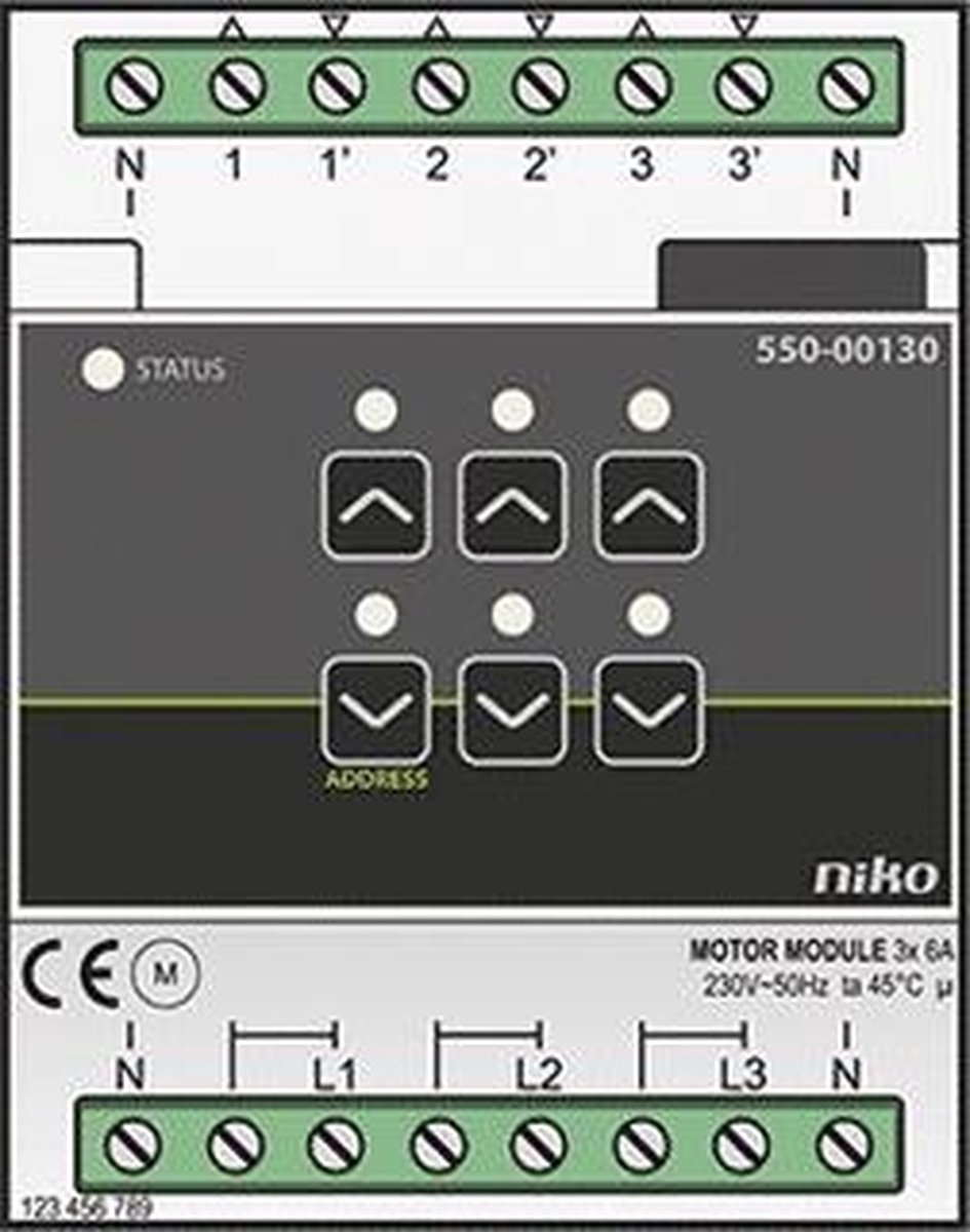 Niko Home Control motormodule - 550-00130 | bol.com