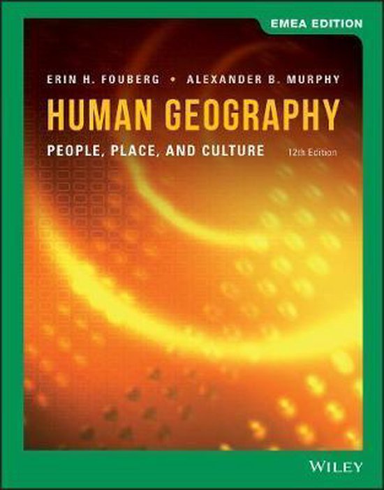Human Geography, Alexander B. Murphy | 9781119676416 | Boeken | bol