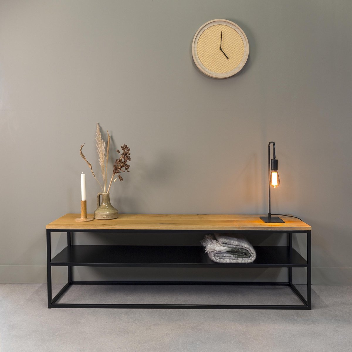 Sense' Living Dressoir Jackson 160 x 40 cm naturel | bol.com