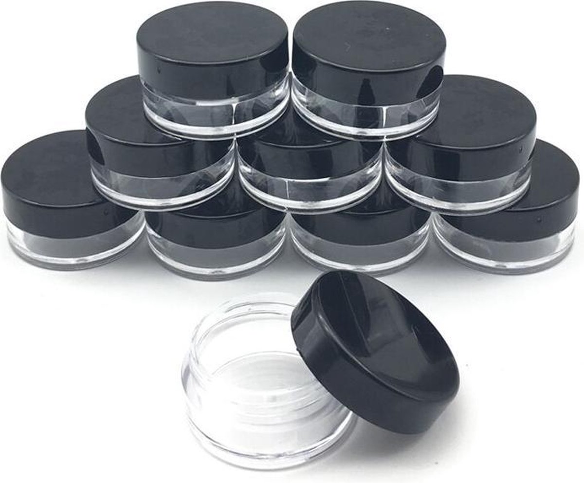 10x Luxe Cosmetica Potjes 5g Mini Sample Potjes Potjes Met Deksel