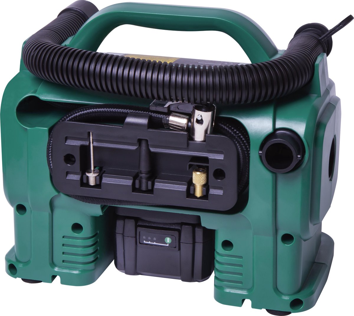 VONROC Accu compressor VPower 20V – 20V accu & 12V aansluiting – Incl ...