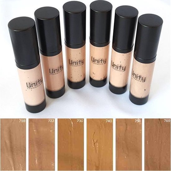 Foundation 20ml, 740 Medium, Unity Cosmetics | bol.com
