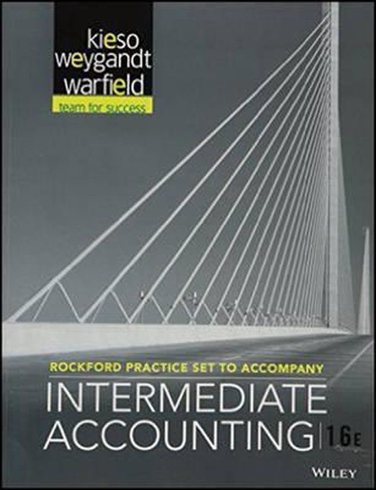 Intermediate Accounting | 9781119287933 | Donald E. Kieso | Boeken | bol Intermediate Accounting | 9781119287933 | Donald E. Kieso | Boeken | bol