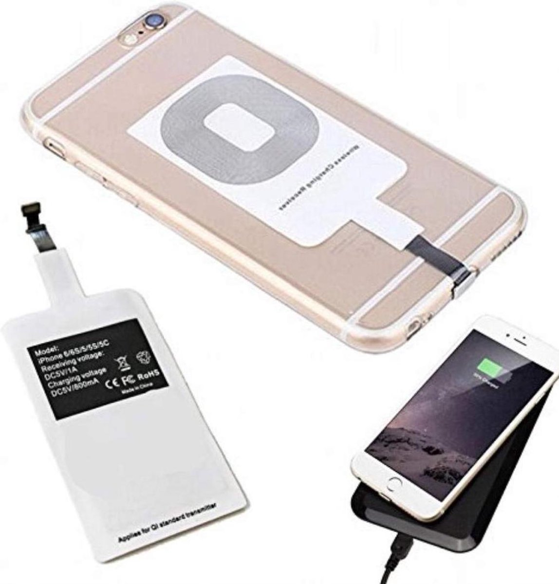 DrPhone RM2 - 5W Lightning Wireless oplaad Receiver – Draadloos ...