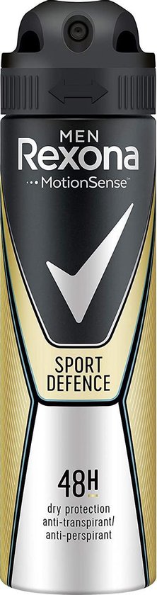 Rexona Sport Defence deospray tegen lichaamsgeur en okselzweet, 48-uurs ...