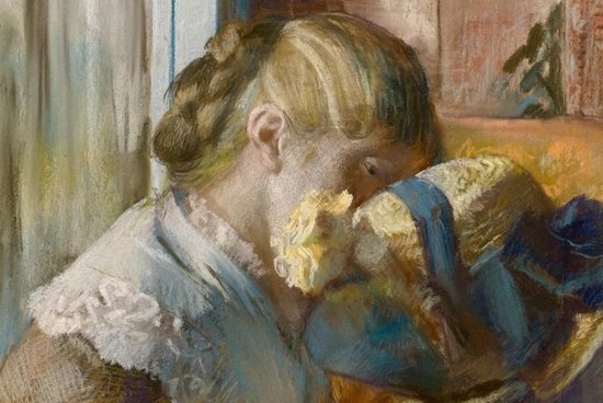 Edgar Degas, Chez les modistes, 1881 sur toile, les dimensions de ce ...