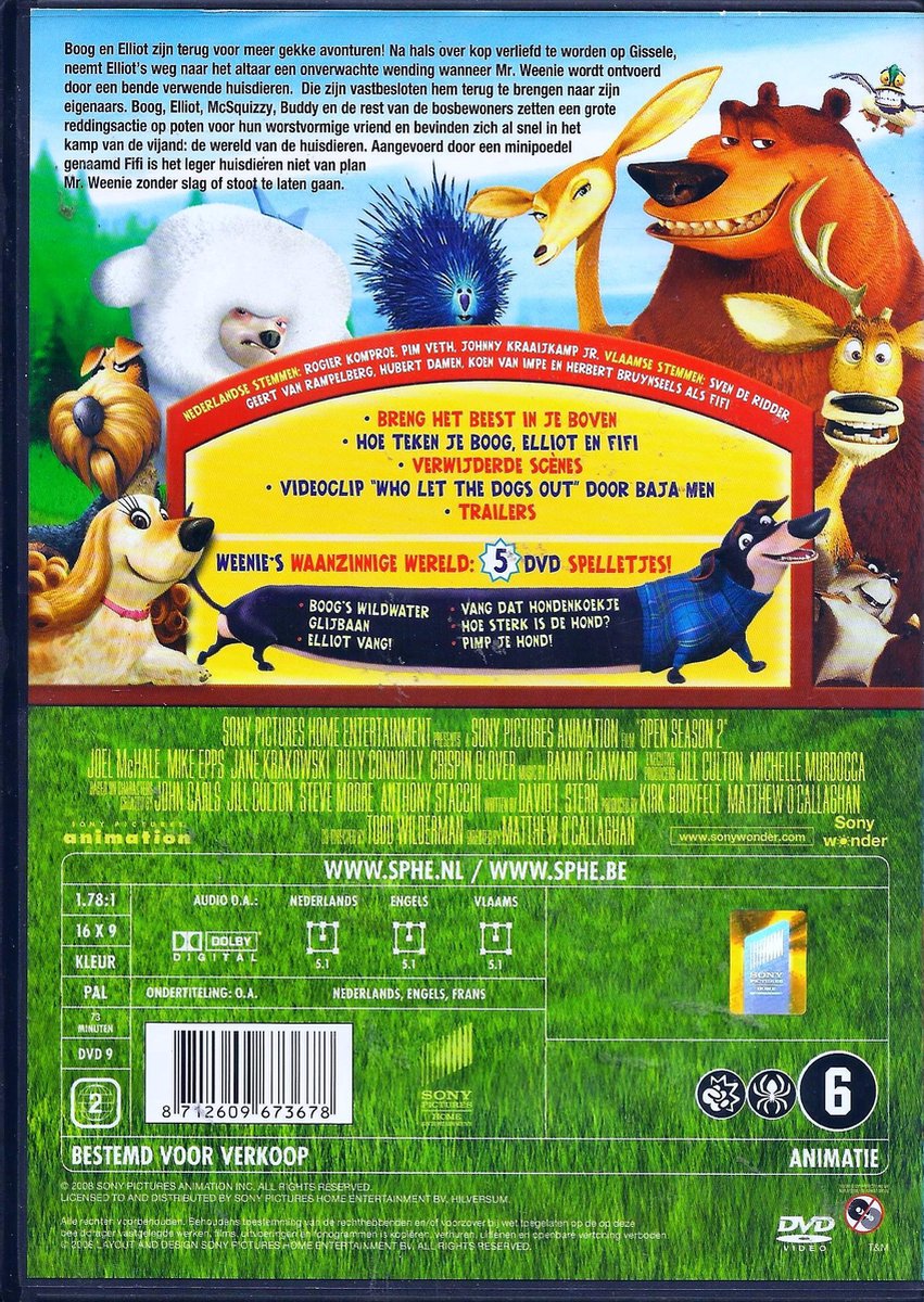 bol.com | Open Season 2 (Dvd) | Dvd's