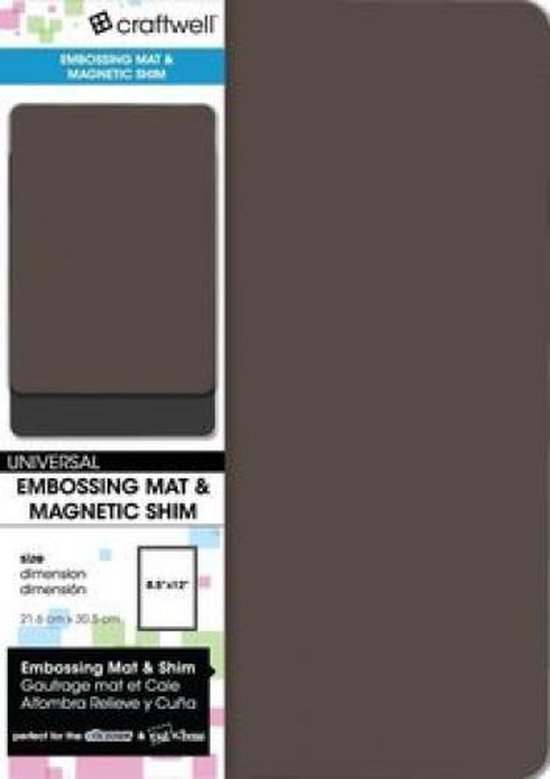 Craftwell Embossing Mat & Magnetic Shim (EB-REM-SH) | bol
