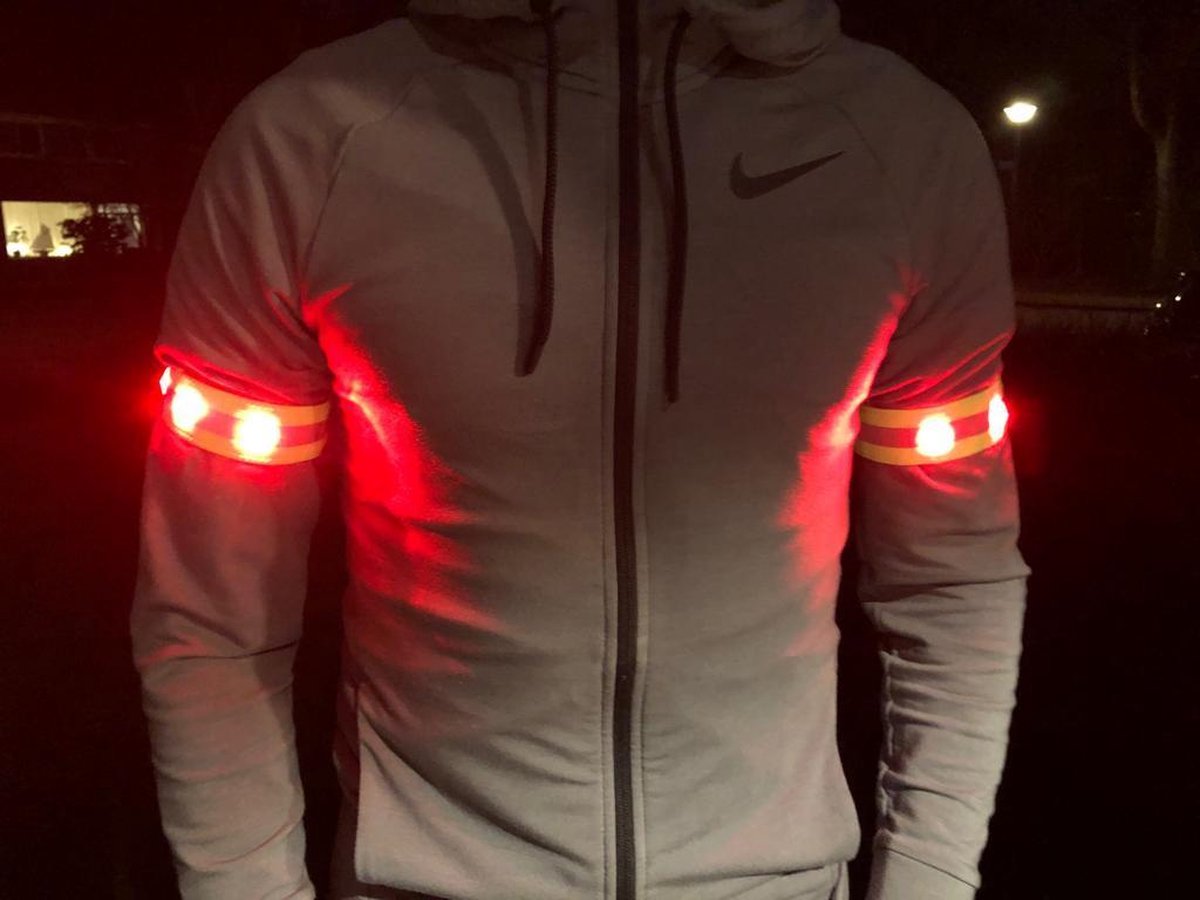 2X Reflecterende Wandel/Hardloop Verlichting - Hardloop / Fiets Sport ...