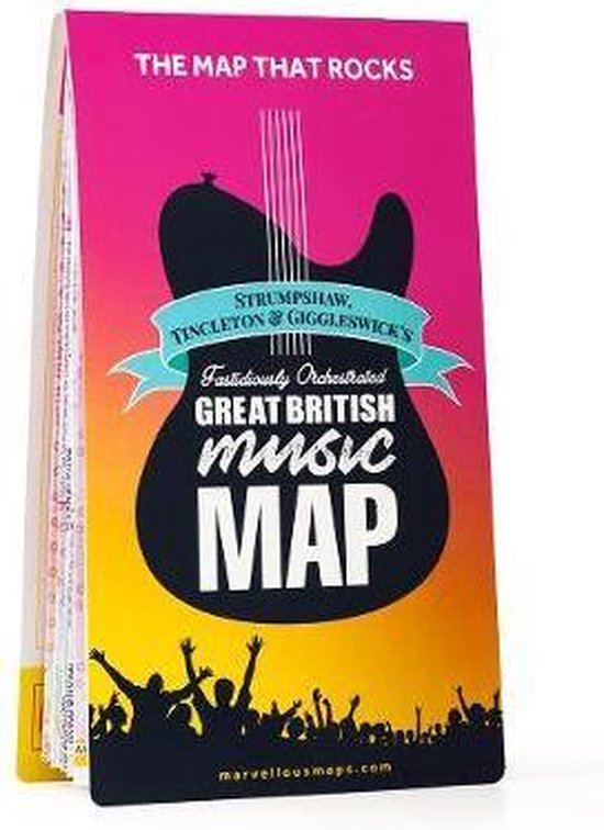 S T & G's Great British Music Map | bol.com