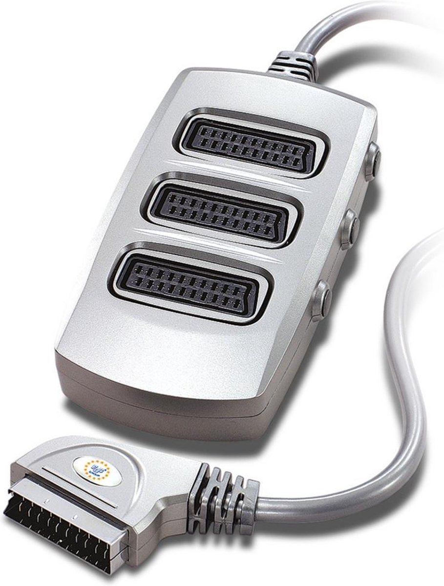 Scanpart Scart splitter 3-weg 0.4m | bol.com