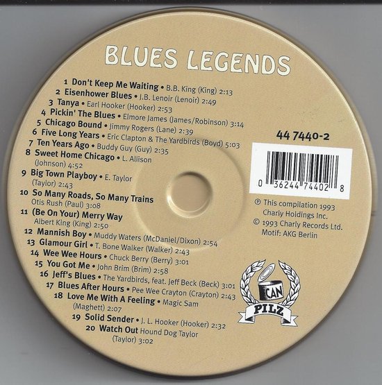 Blues Legends, Various | CD (album) | Muziek | bol
