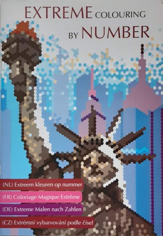 Kleurboek - Extreme colouring by number/ paard | Games | bol