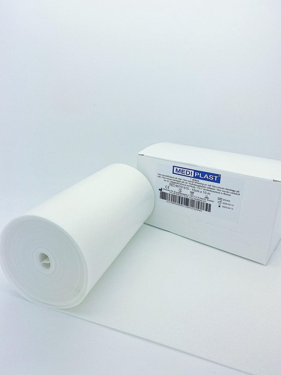 Mediplast Non-Woven Verband op Rol 15cm x 10m | bol.com