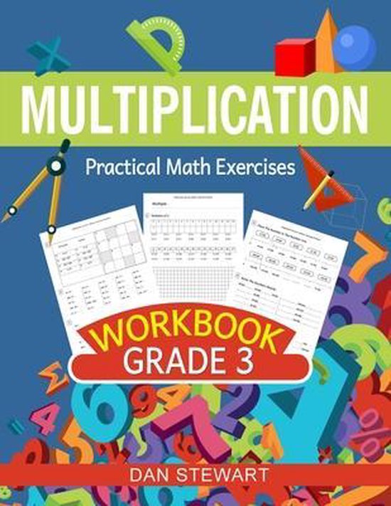 Multiplication Workbook Grade 3 | 9781513677446 | Dan Stewart | Boeken ...
