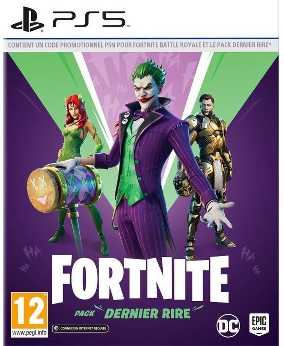 Fortnite : The Last Laugh Bundle Uitbreiding - PS5 (code in box ...