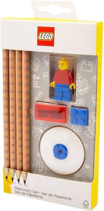 LEGO Stationery LEGO Stationery Set s minifigurkou | bol.com