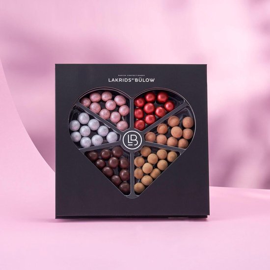 Lakrids By Bulow - Drop met Chocolade - Love Box - 7 smaken | bol