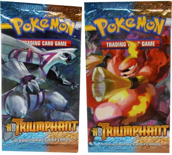 Pokemon HS Triumphant Booster Pack - 10 Cards - SEALED | bol