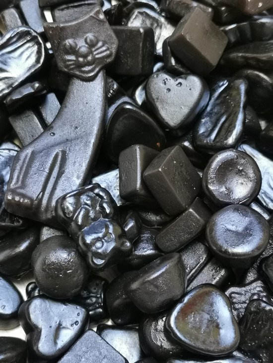 Suikervrije Drop Mix 450 Gram - Voordeelverpakking - Zoete drop & zoute ...