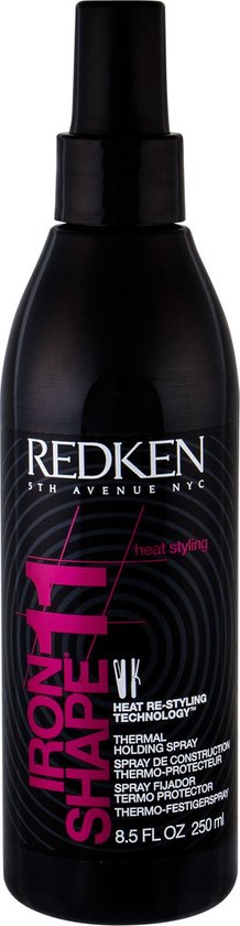 Redken Iron Shape 11 Thermal Holding Spray 250ml For Heat Hairstyling ...