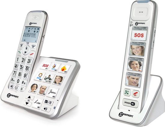GEEMARC AmpliDECT295-PHOTO + PHOTODECT 295 draadloze telefoon met FOTO-toetsen en 30... | bol